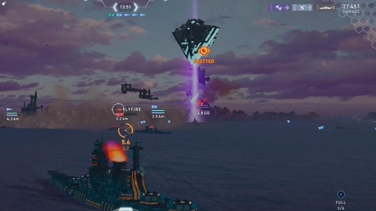 World of Warships - Planet Clash Avenger Battle - YouTube