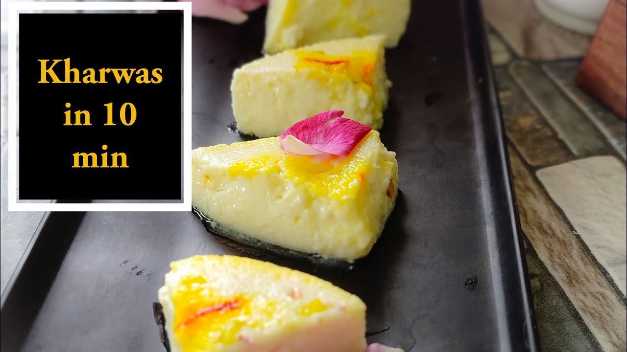 Kharwas Recipe | How to make kharwas without Chik milk | Instant ...