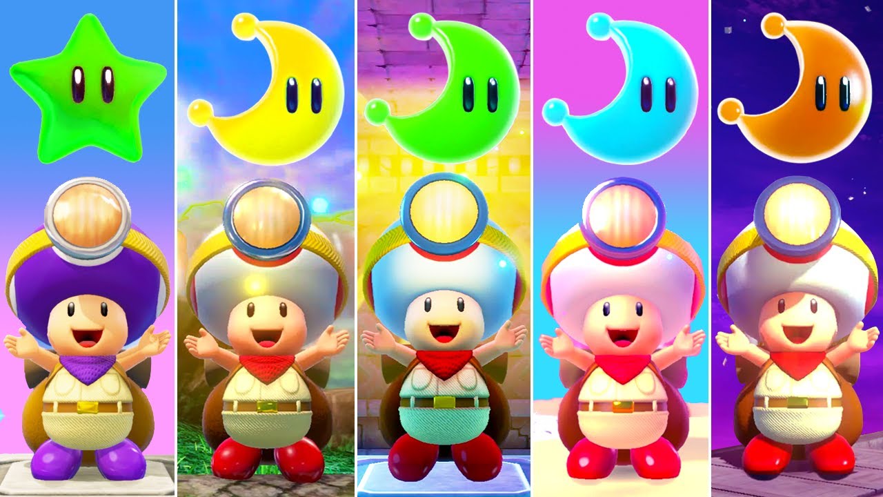 Captain Toad: Treasure Tracker - All Super Mario 3D World + Super Mario ...
