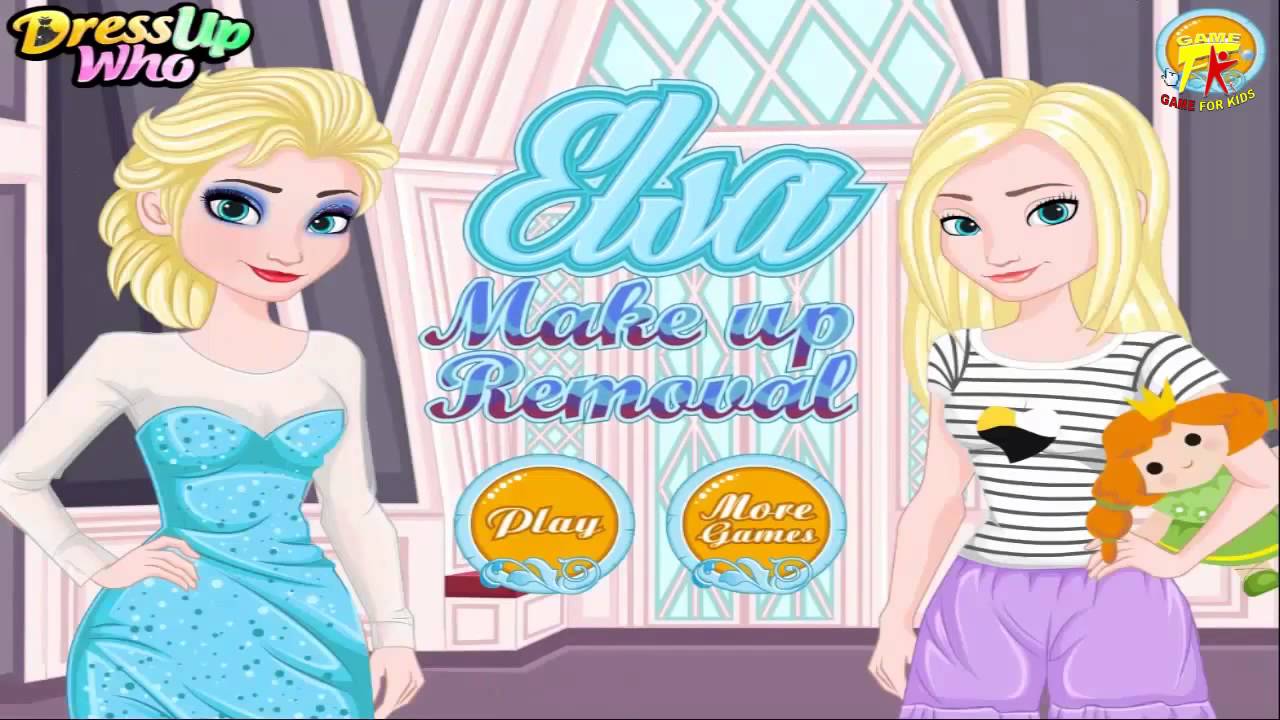 Disney Frozen Elsa MAkeup Game Elsa Make Up Removal For Girls 2016 ...