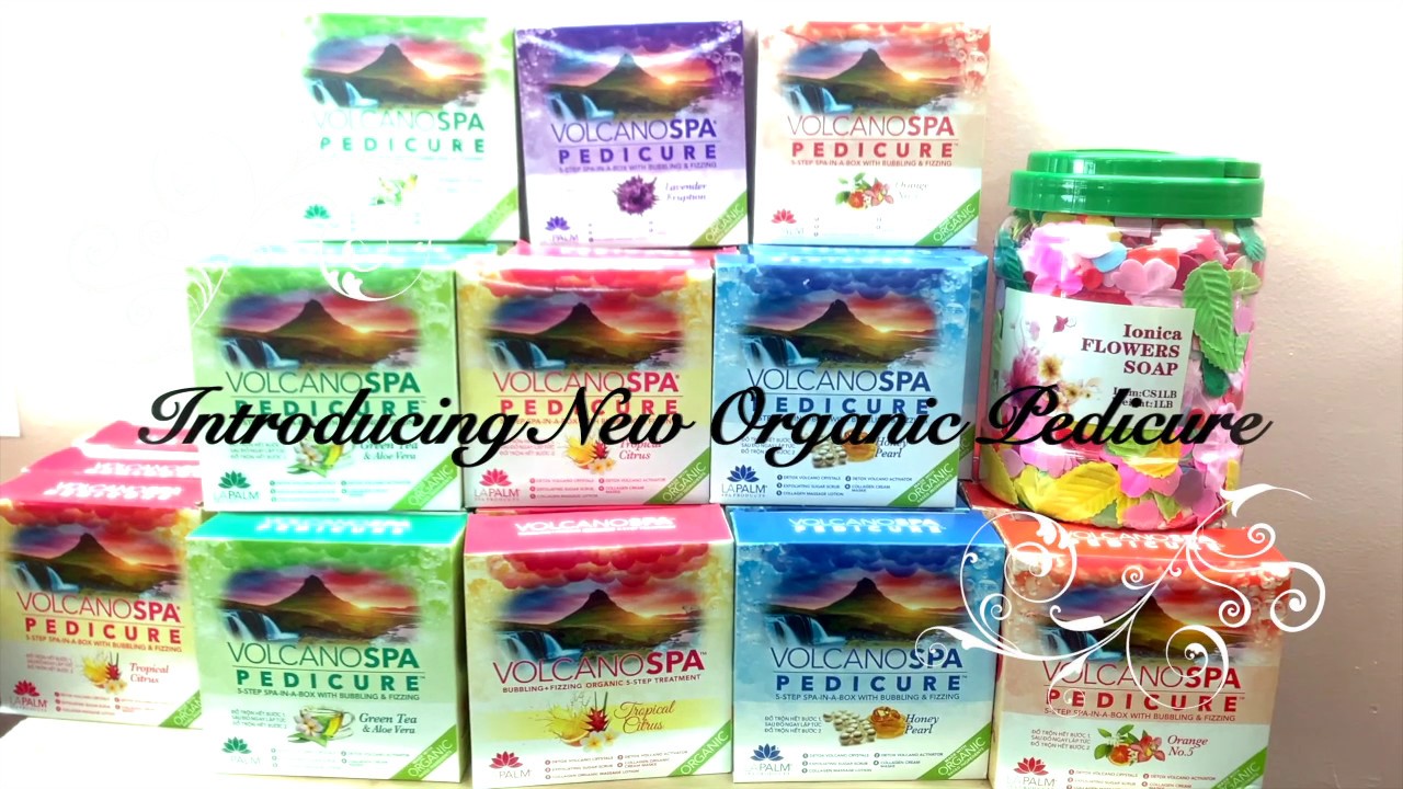 ORGANIC VOLCANO SPA PEDI - YouTube
