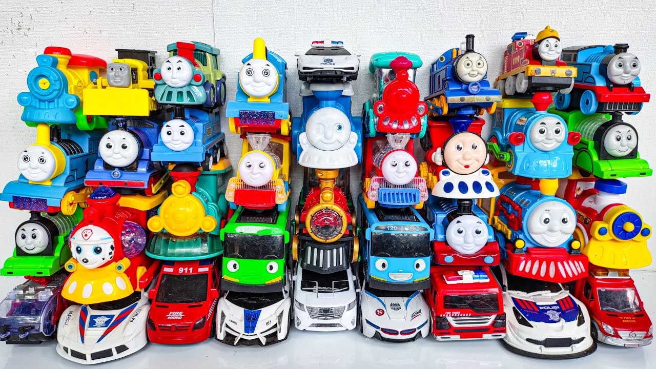 Go!! Mainan Thomas & Friends, Tayo little Bus, Police Car, Thomas Lampu ...