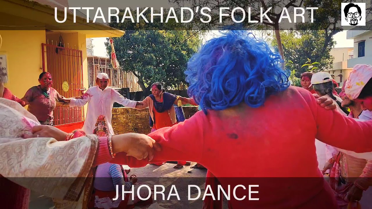 Uttarakhand's Folk Dance - Jhora (A must watch art form) - YouTube
