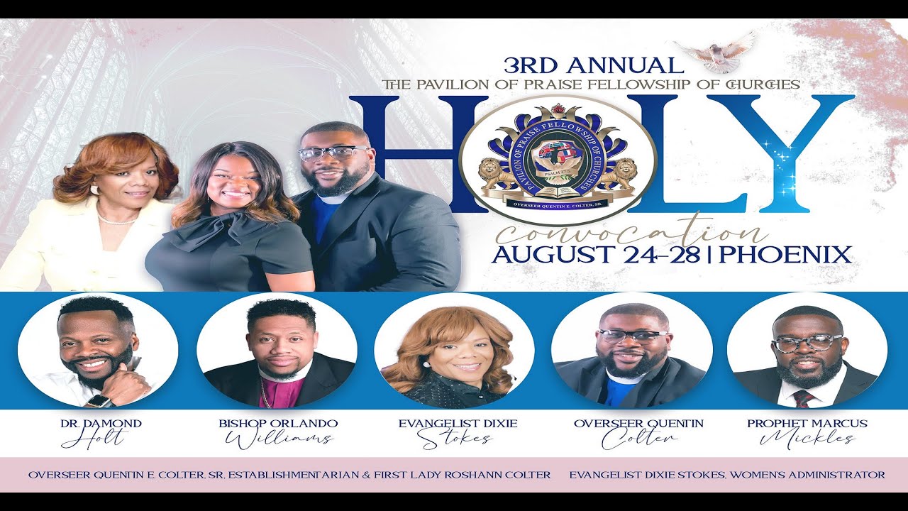 3rd Annual Holy Convocation Gathering (Rev. Dr. DaMond Holt) - YouTube