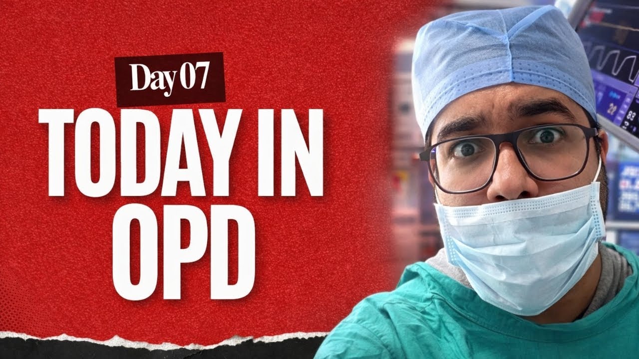 Today in Hospital OPD 😳 | Day 7 Daily Vlog - YouTube