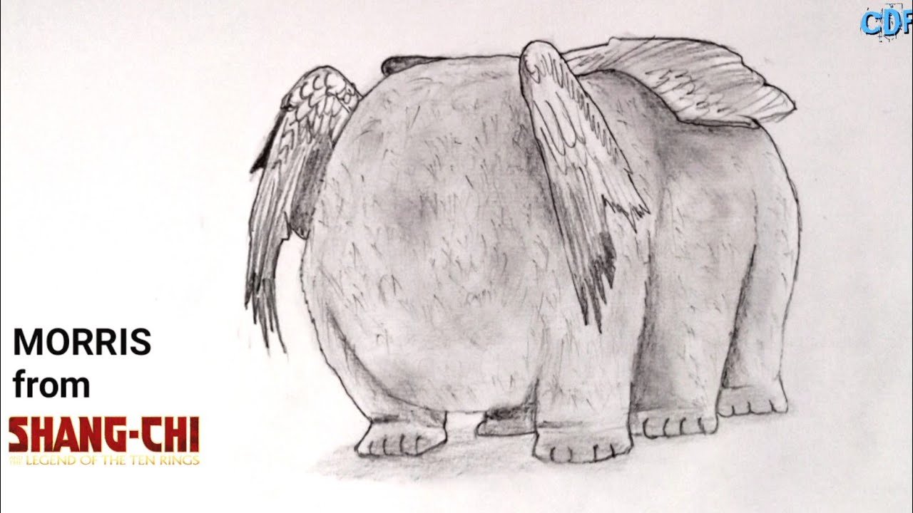 Drawing MORRIS from Shang-Chi | Time-Lapse Drawing - YouTube