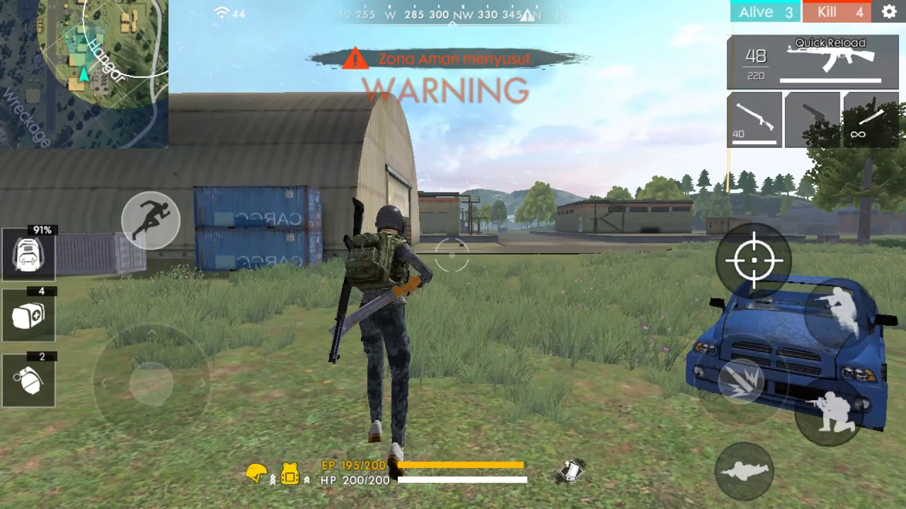 Cara menggunakan senjata SHOGUN&aAK di free Fire - YouTube