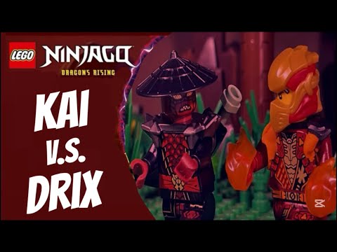 Kai And Frak VS Drix | Ninjago Dragons Rising Season 3 Part 1 Stop ...