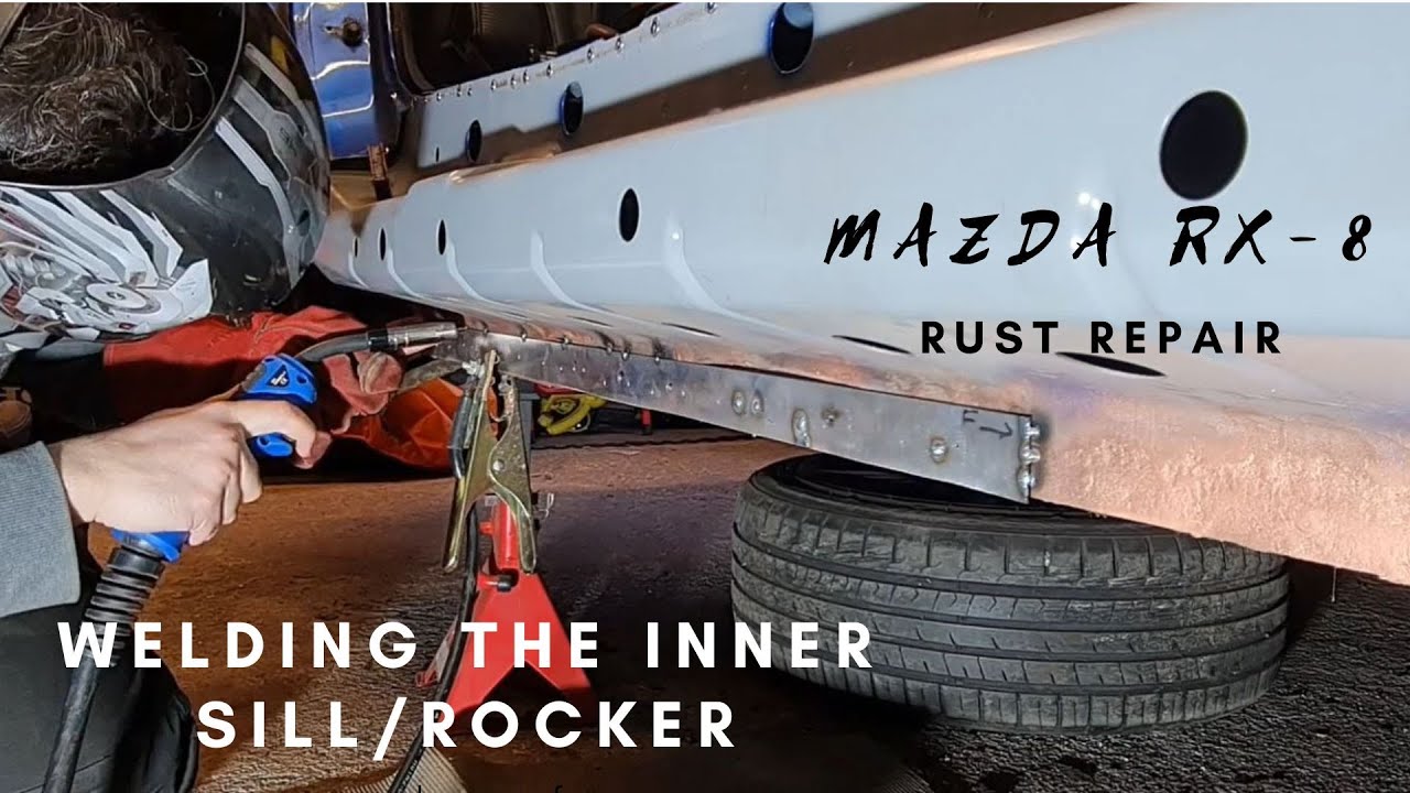 Restoring a rusty Mazda RX-8 - Welding the inner structure and rear ...