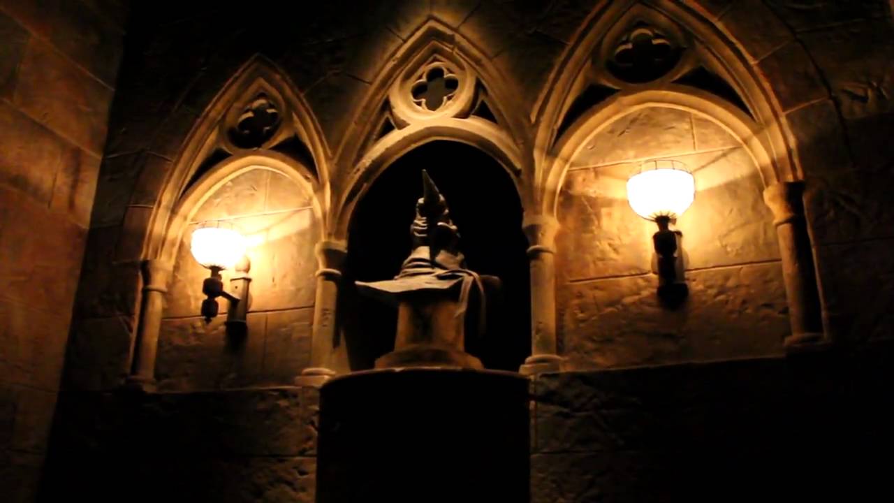 Wizarding World of Harry Potter - Sorting Hat - YouTube