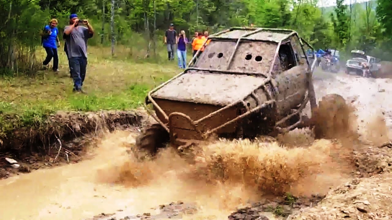 Ron Bills In The Tank Trap At Wolf Springs Mud Bog Spring 2015 - YouTube