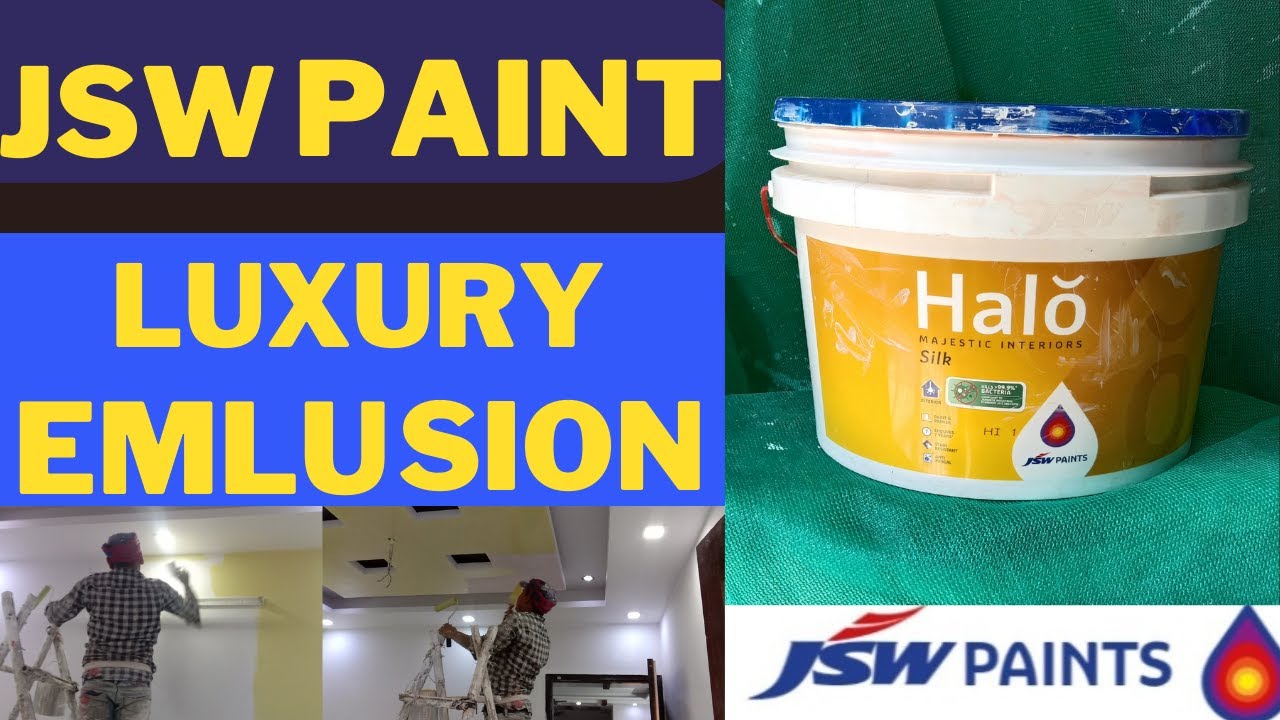 JSW Paints Interior Paint || Interior Colour Product Review... - YouTube