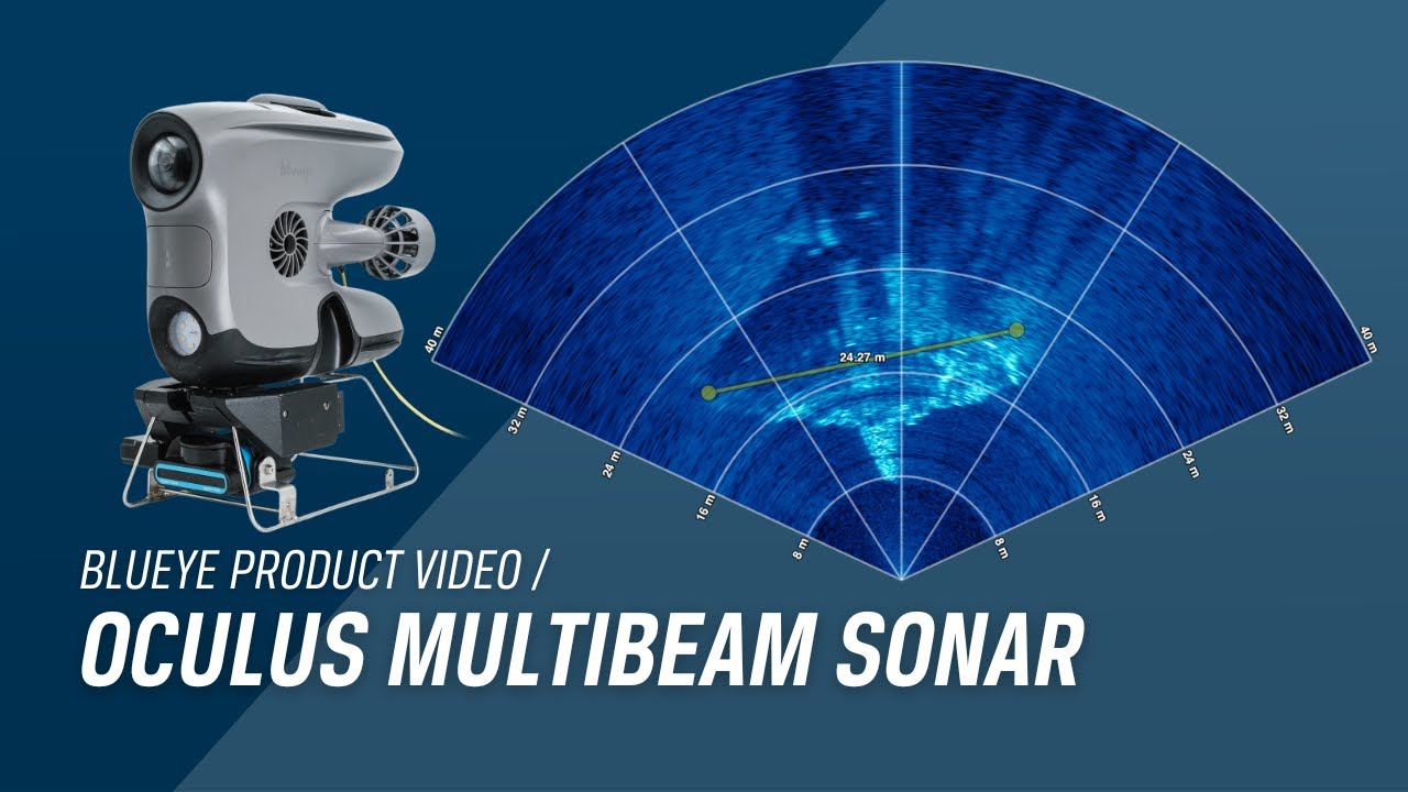 The Oculus Multibeam sonar | Blueye Product video - YouTube