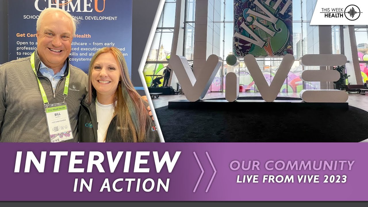 Interview in Action @ ViVE '23 - Mari Savickis, Vice President, Public ...