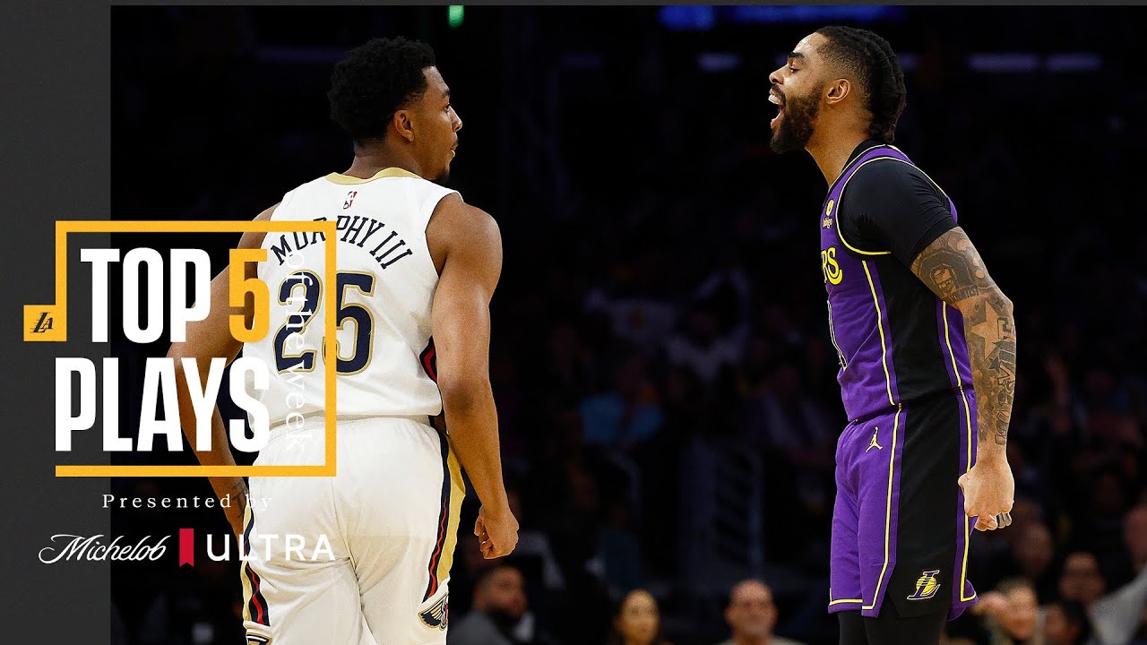 Lakers Top 5 Plays of the Week (2/3/24 - 2/9/24) - YouTube