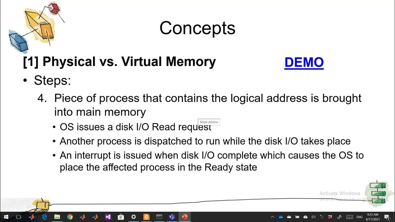 L03*: CH8 Virtual Memory Concepts & Multilevel Paging - YouTube