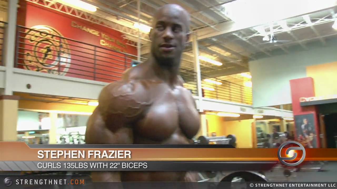 Strengthnet.com Model Stephen F Curling a Barbell - YouTube