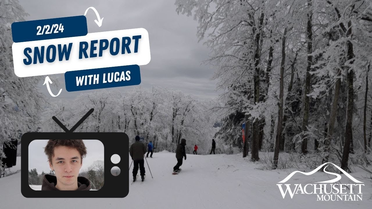 Friday February 2nd Snow Report - YouTube