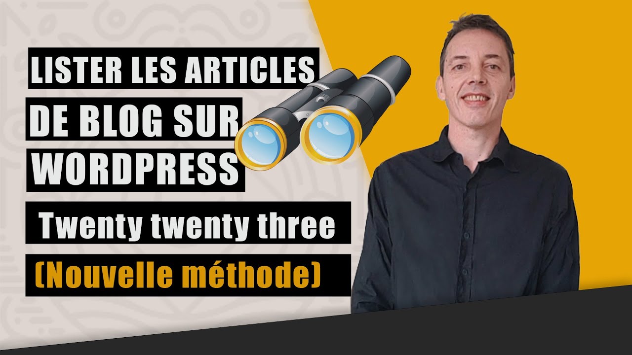 Lister les articles de blog sur Wordpress - afficher les articles dans ...