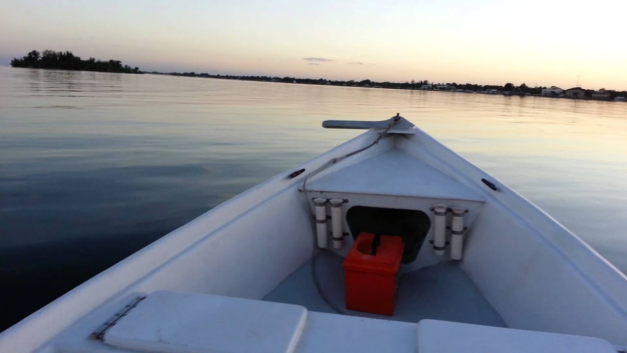 14ft skiff 25hp for sale - YouTube