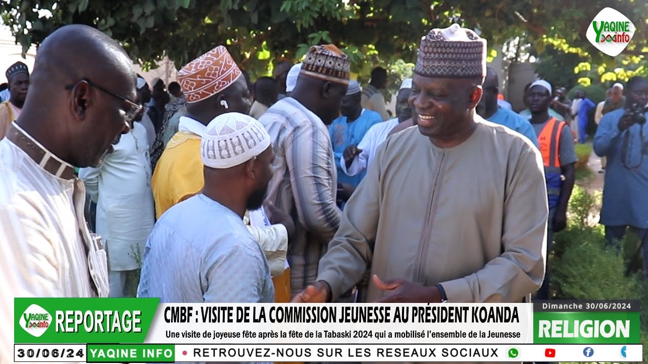 Communauté musulmane du Burkina : la Jeunesse visite le président Al ...