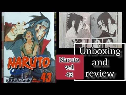 Naruto vol 43 unboxing and review| Naruto manga from Amazon| Naruto Manga vol 43 - YouTube