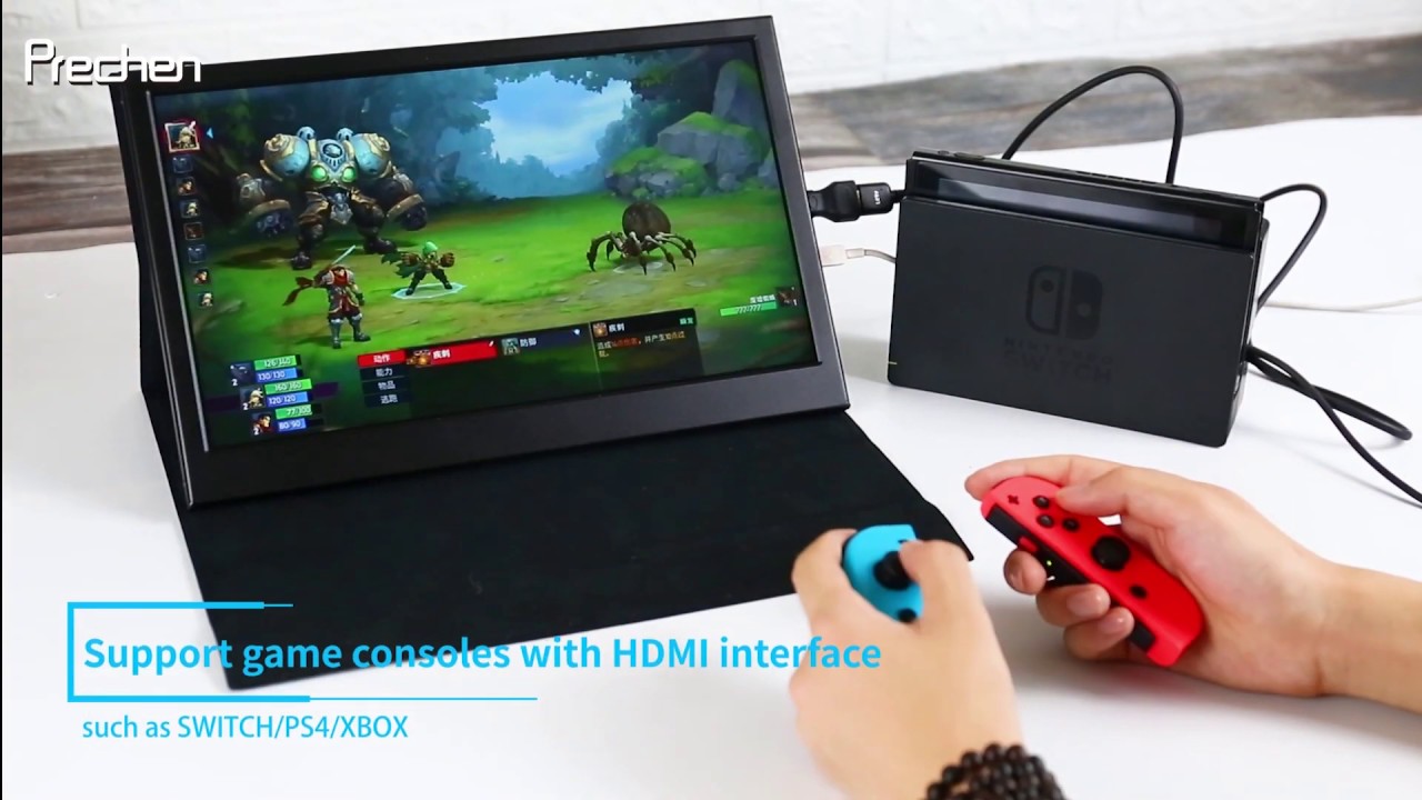 Prechen Portable Monitor 13.3 Inch IPS 1080P/2K (Portable / USB Powered ...