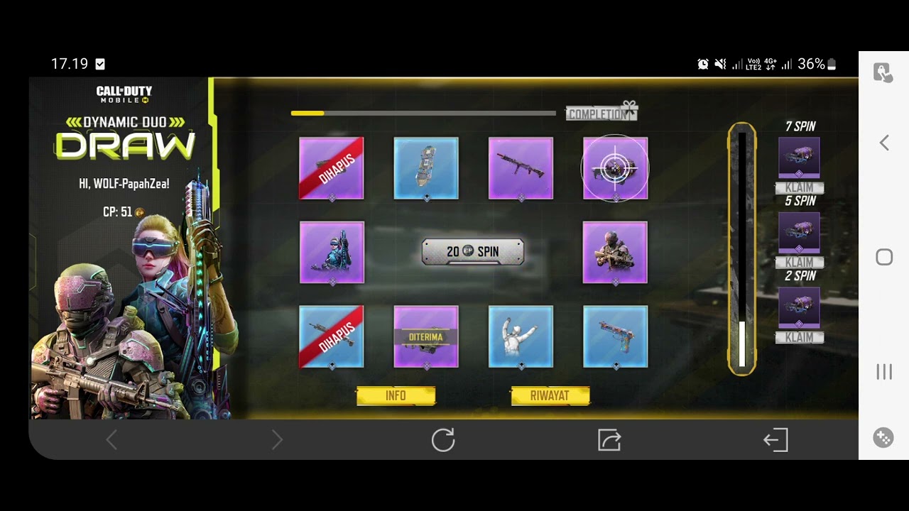 Dynamic Duo Draw For Siren Synthesia CODM Garena Season 11 2023 - YouTube