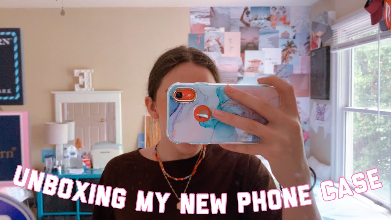 UNBOXING MY NEW PHONE CASE - YouTube