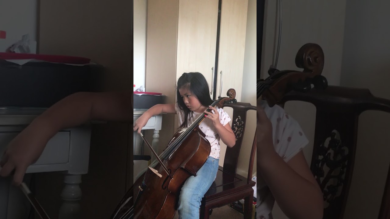 Full moon cello grade 1 - YouTube