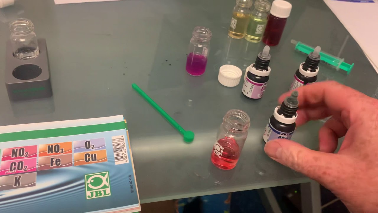 How to do a JBL magnesium test - YouTube