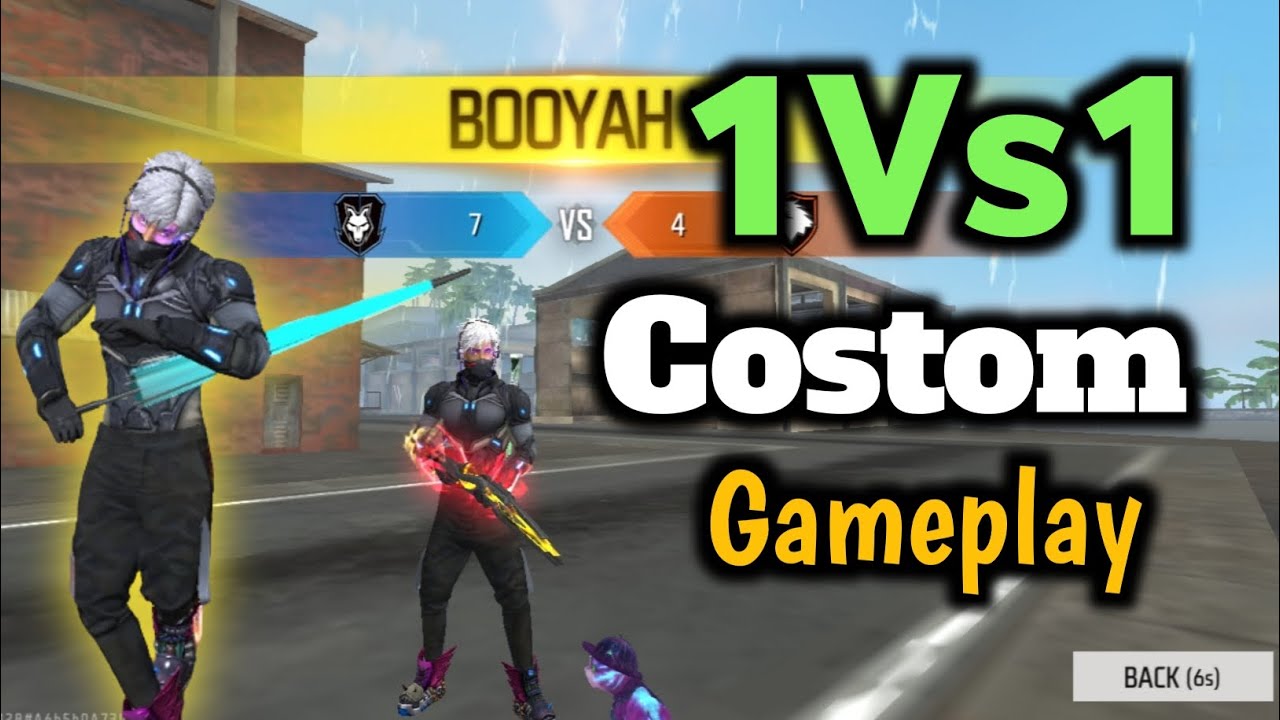 1 vs 1 Costom gameplay viedo || New Free Fire Costom gameplay viedo ...