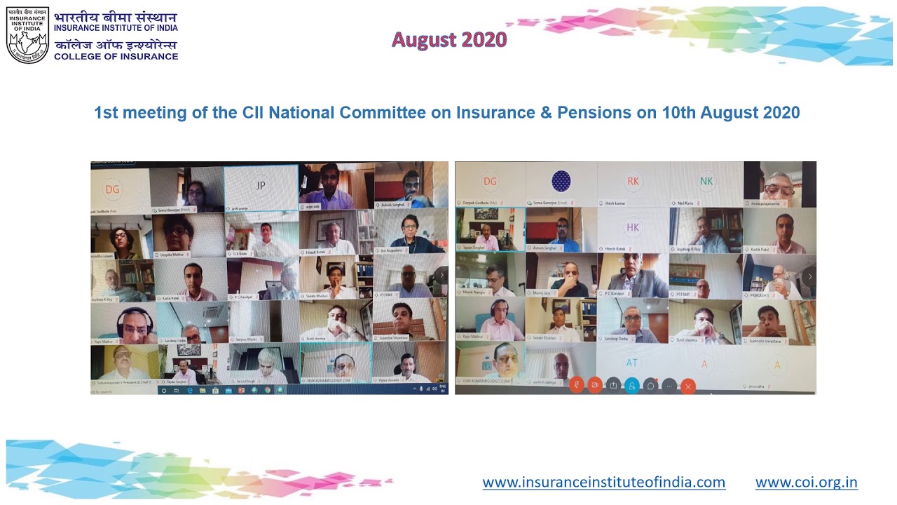 Insurance Institute of India-11-12-2020 - YouTube