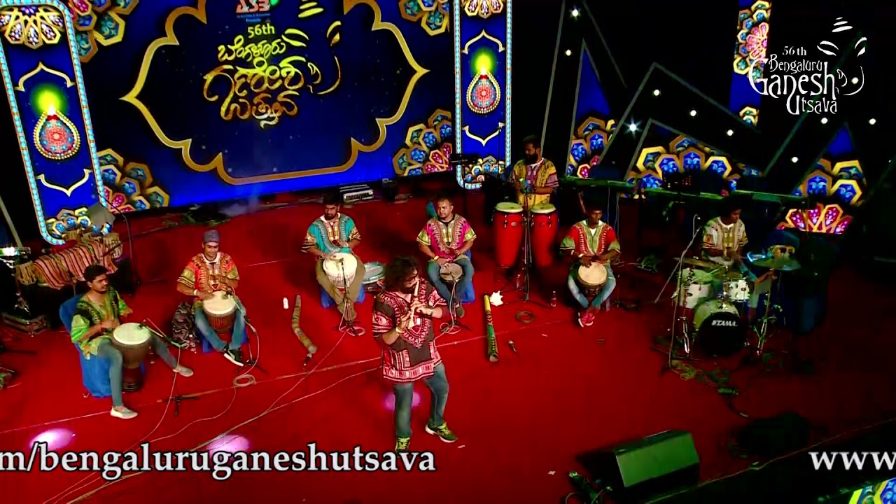 "Percussion Ensemble" by Beat Gurus at 56th Bengaluru Ganesh Utsava ...