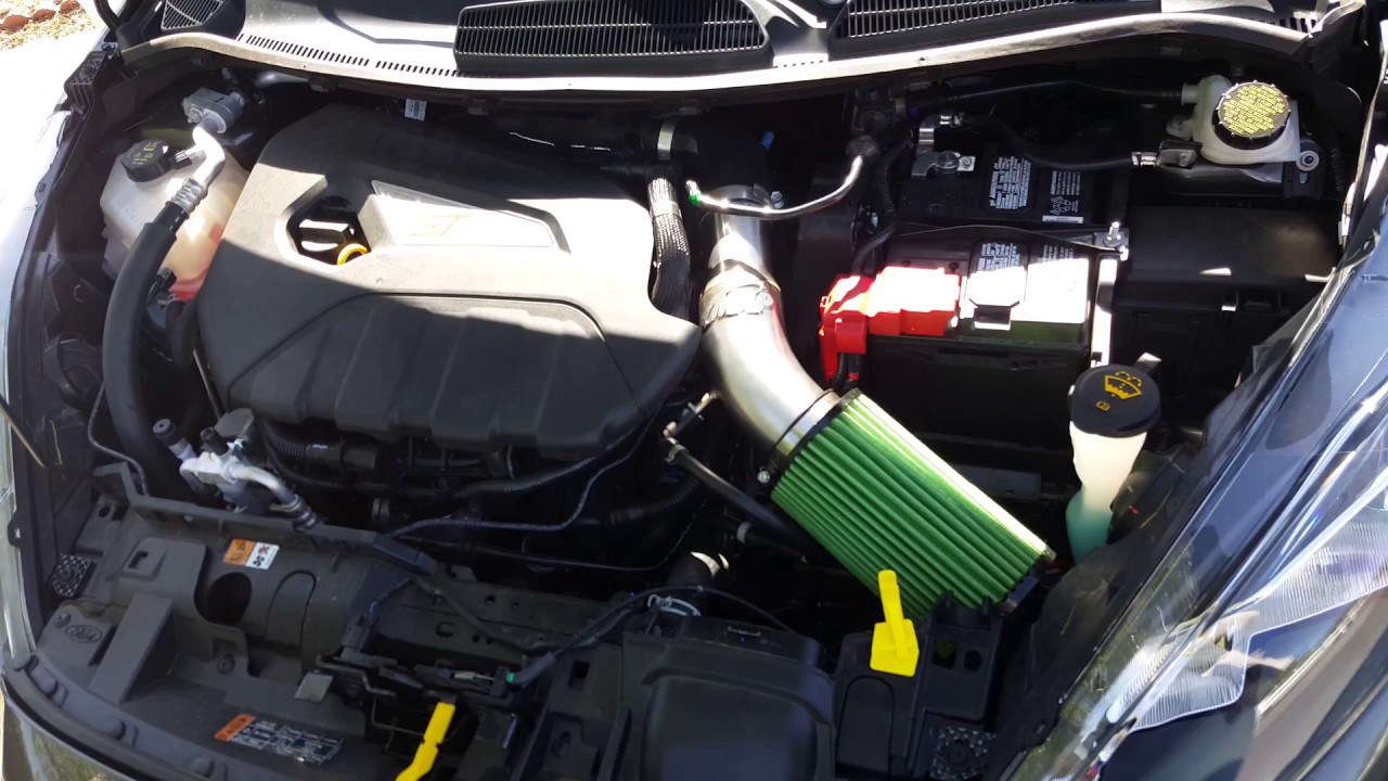 MAPerformance intake on 2016 Fiesta ST - YouTube