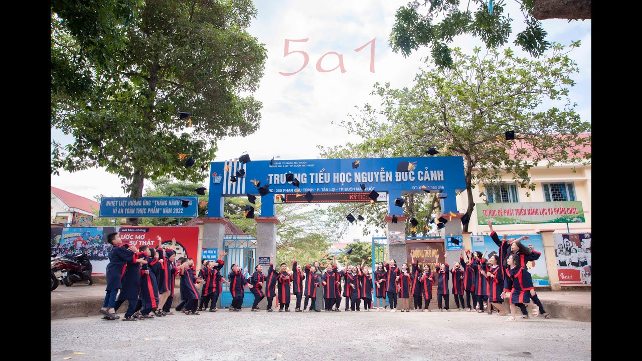kỉ yếu lớp 5a1 GVCN Nguyễn Thị Phương trường Nguyễn Đức Cảnh - YouTube