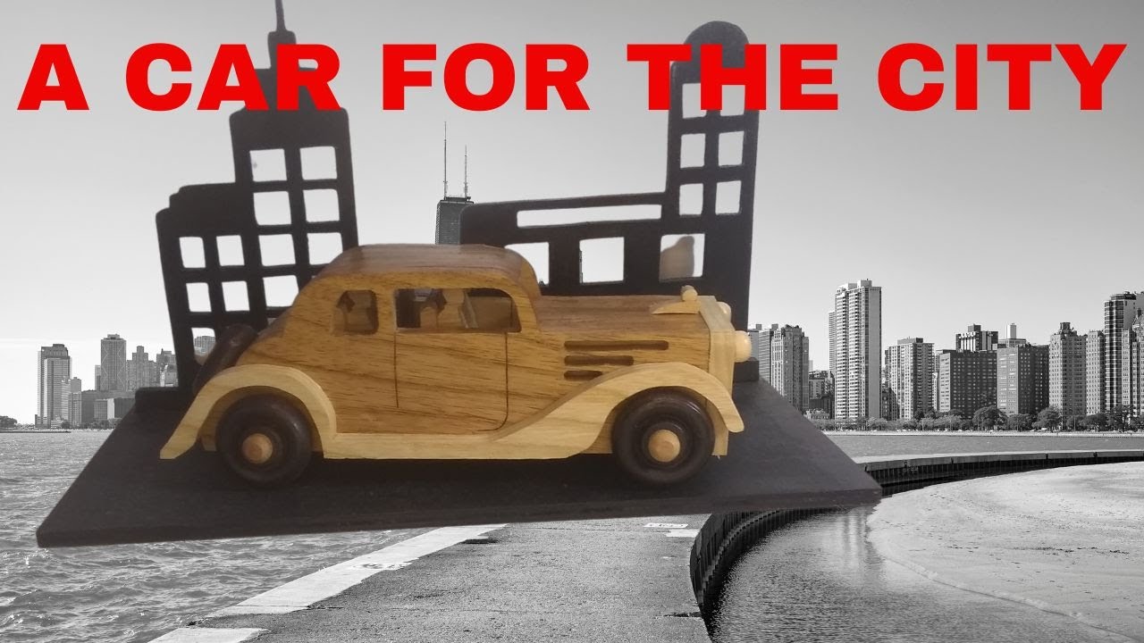 Scroll Saw Layered Model Car - YouTube