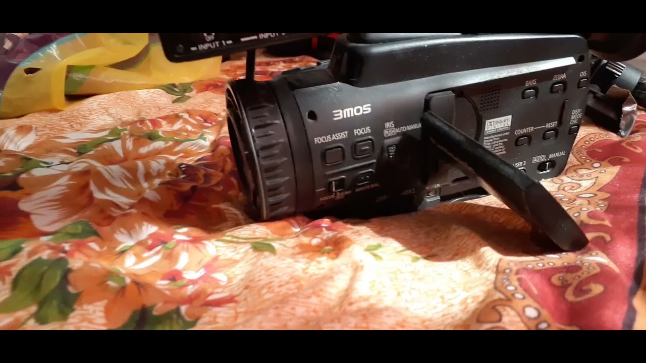 videocámara Profesional Full HD Panasonic ag hmc40p - YouTube