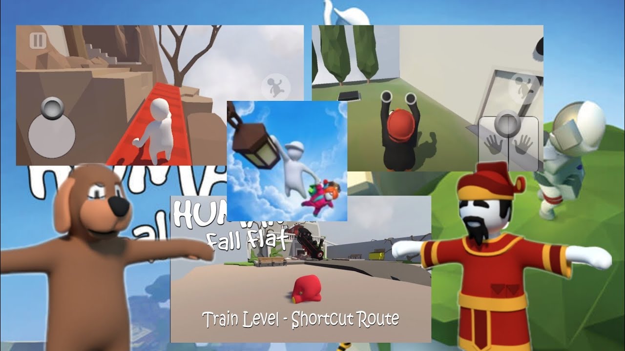 human fall flat starting level Gameplay - YouTube