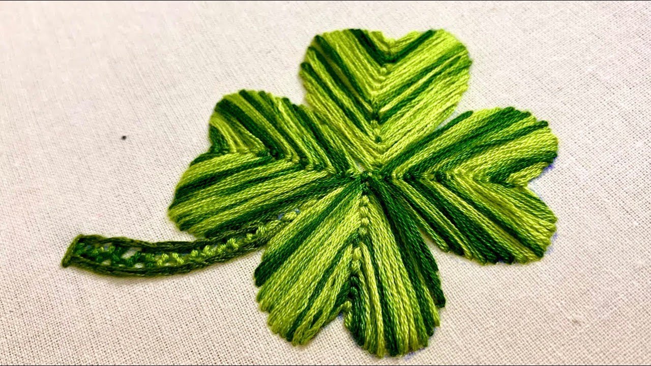 Super easy embroidery design / Beautiful hand embroidery - YouTube