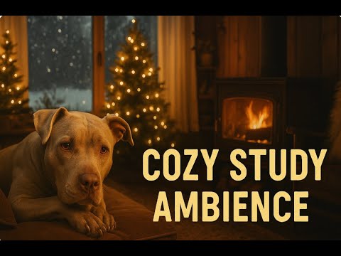 Cozy Winter Cabin Study Ambience – 45 Minutes of Focus & Calm - YouTube