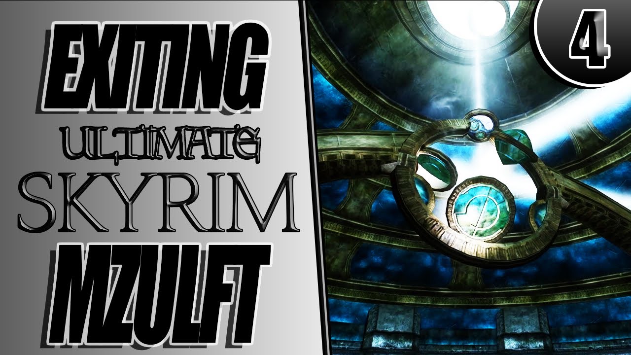 Ultimate Skyrim Let's Play #4 - Exiting Mzulft - YouTube