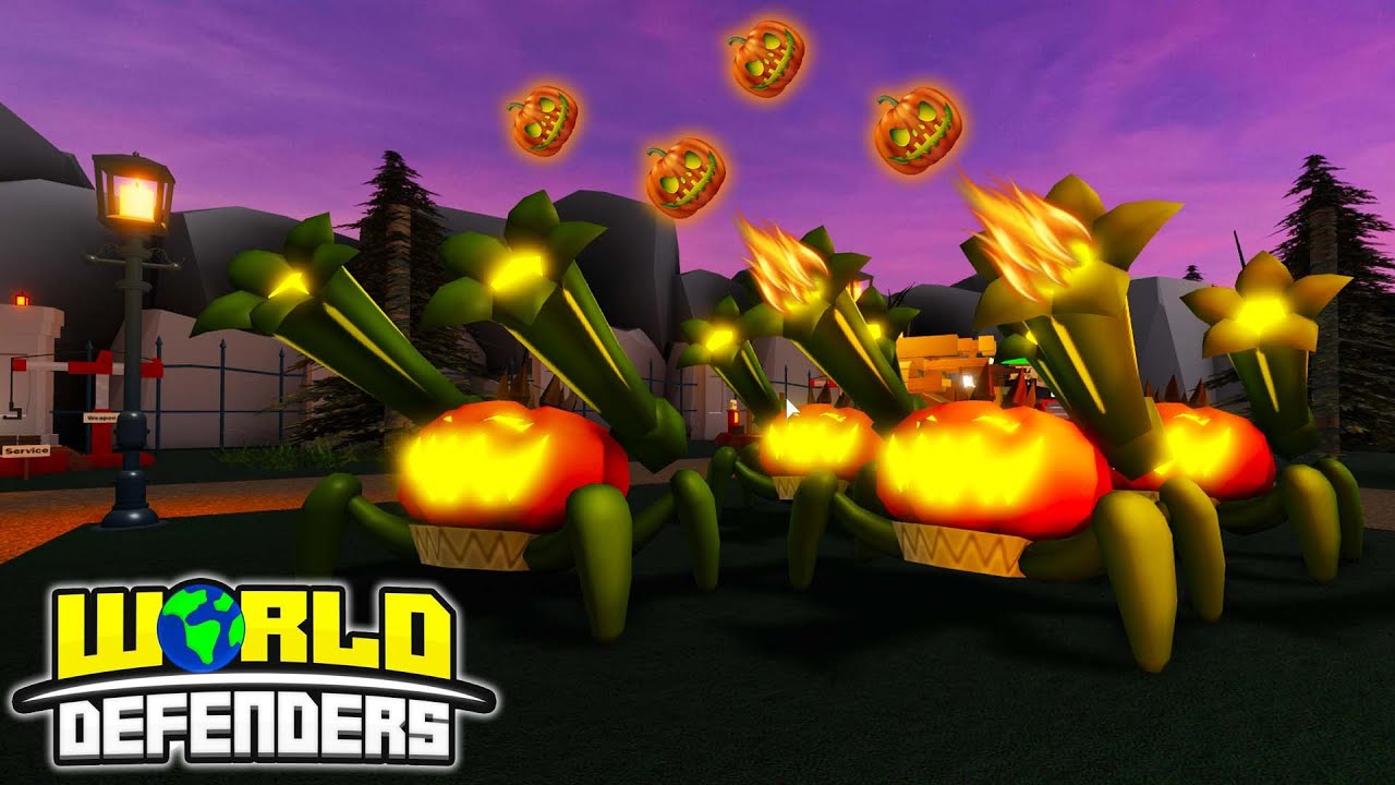 WORLD DEFENDERS - Pumpkin Tower Challenge! - YouTube