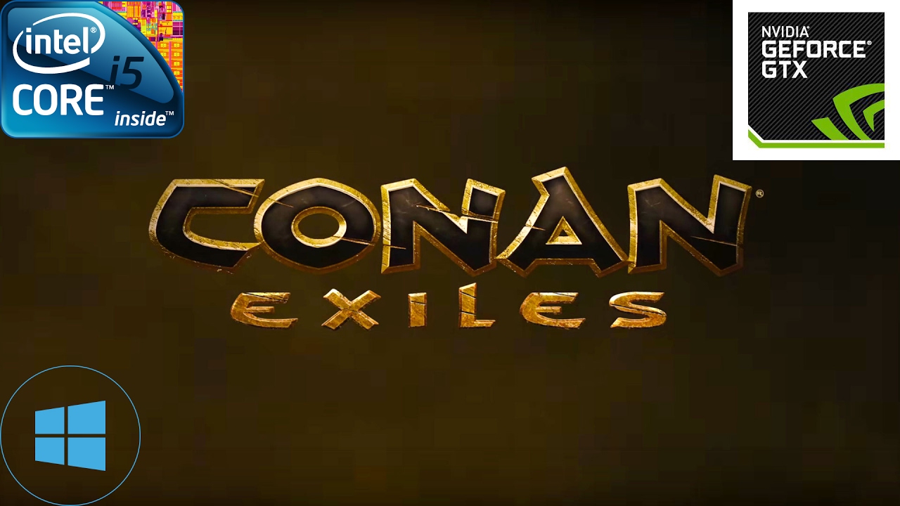 Conan Exiles GTX 950 - i5 4460 - 8gb ram - 1080p - YouTube