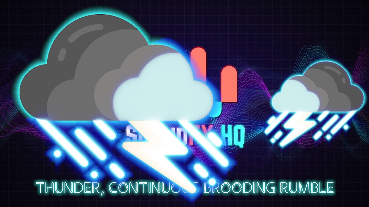 Thunder Continuous Brooding Rumble - Sound Effect - Weather - YouTube