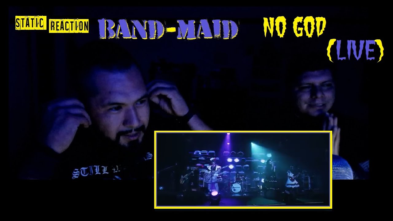 Static Reaction - Band-Maid - No God (live) - YouTube