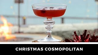 Christmas cosmopolitan Cocktail Recipe