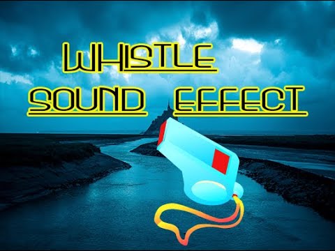 whistle sound effect free download - YouTube