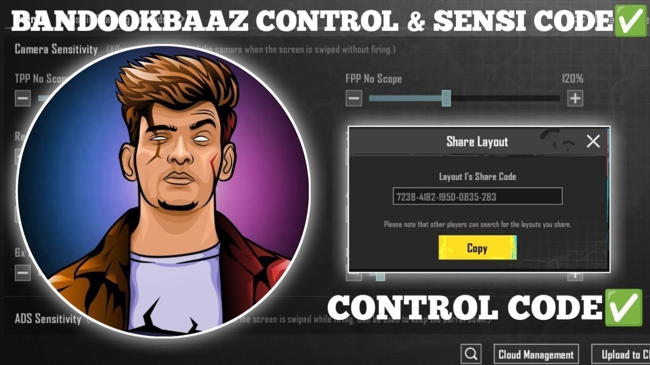 (2024) BANDOOKBAAZ SENSITIVITY CODE 3.0/ BANDOOKBAAZ CONTROL CODE 3.0/ #bandookbaaz SETTINGS ...