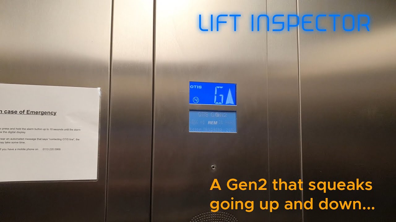 2016 Otis Gen2 Lifts Retake - Waitrose in Leeds - YouTube